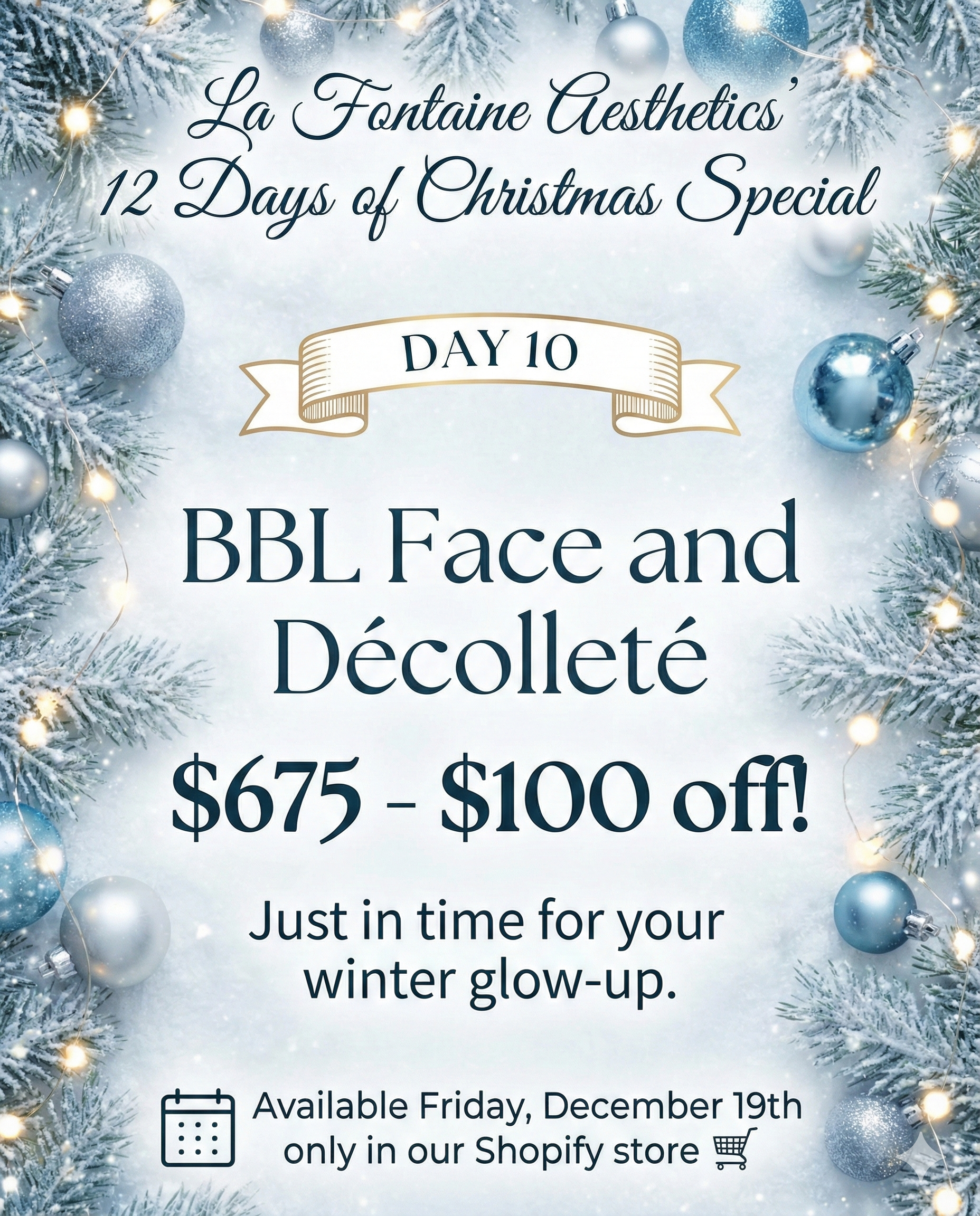 BBL Face and Décolleté treatment - $100 SAVINGS!!! – My Store